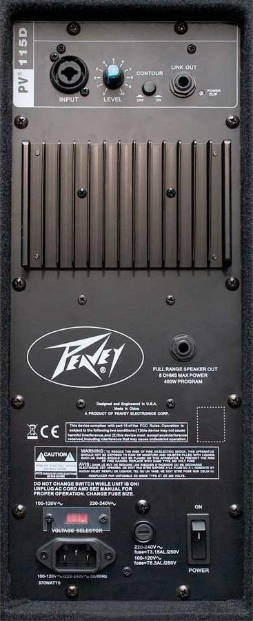 Акустическая система активная Peavey PV 115D 400 Вт - купить Активная ...